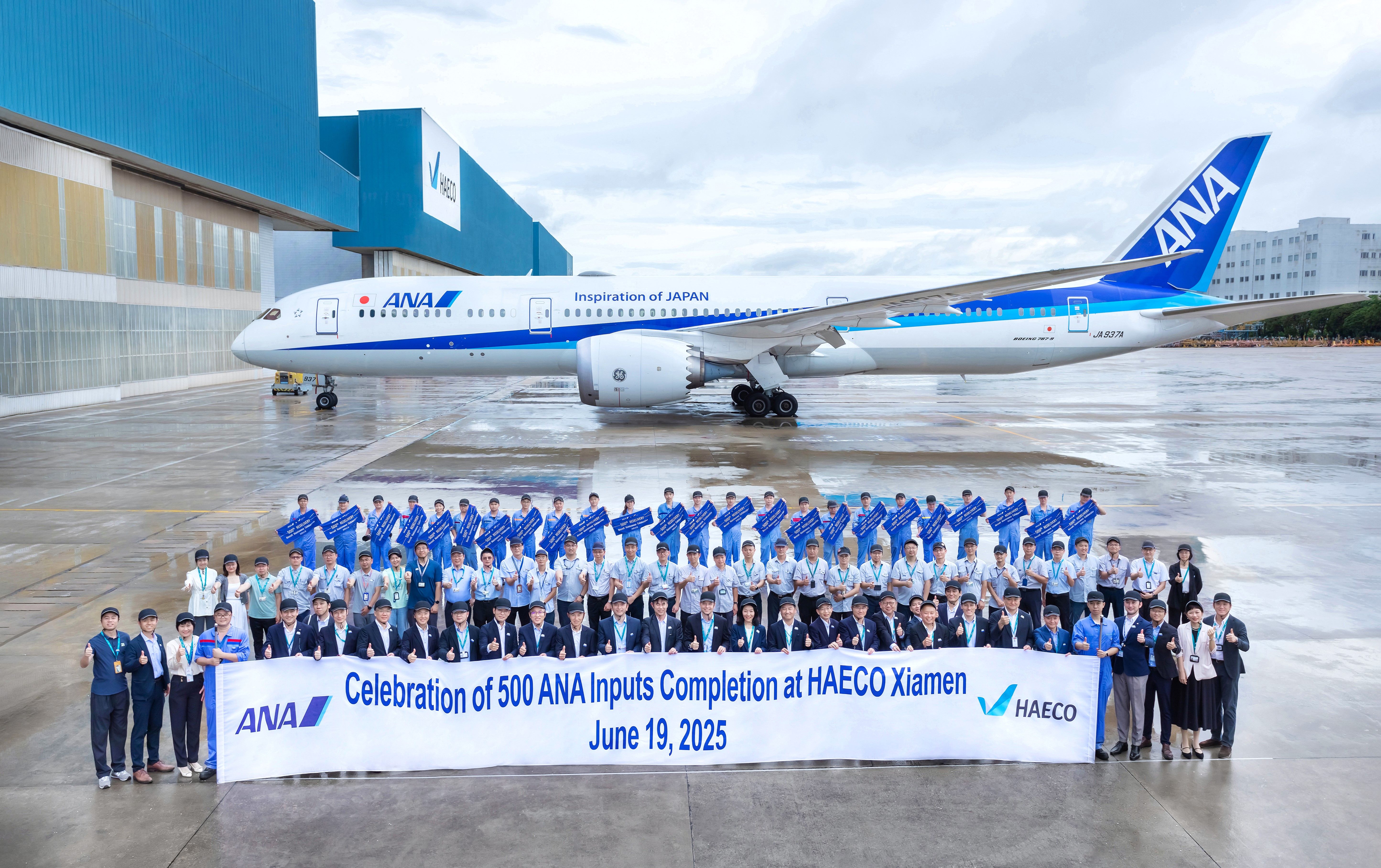 Celebrating a major milestone with ANA
