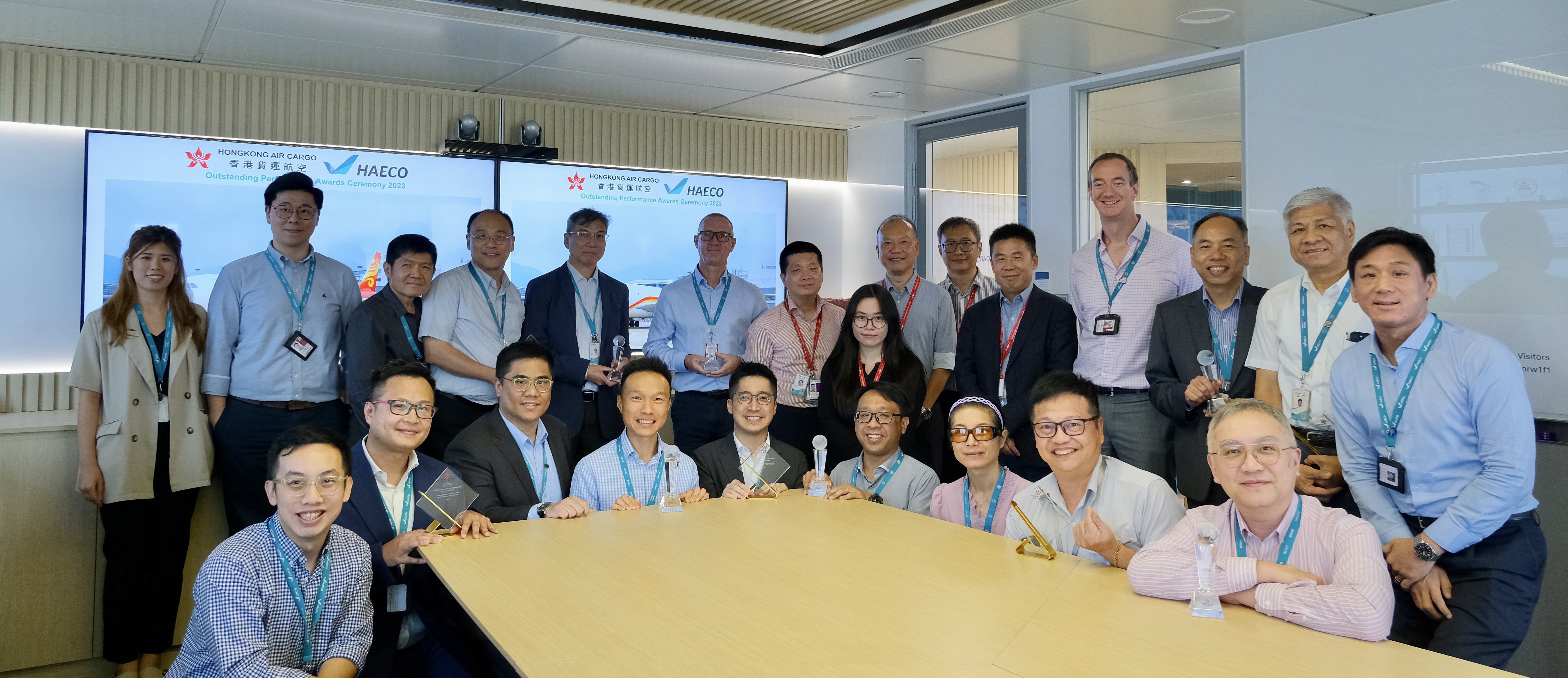 HAECO’s outstanding performance recognised by Hong Kong Air Cargo