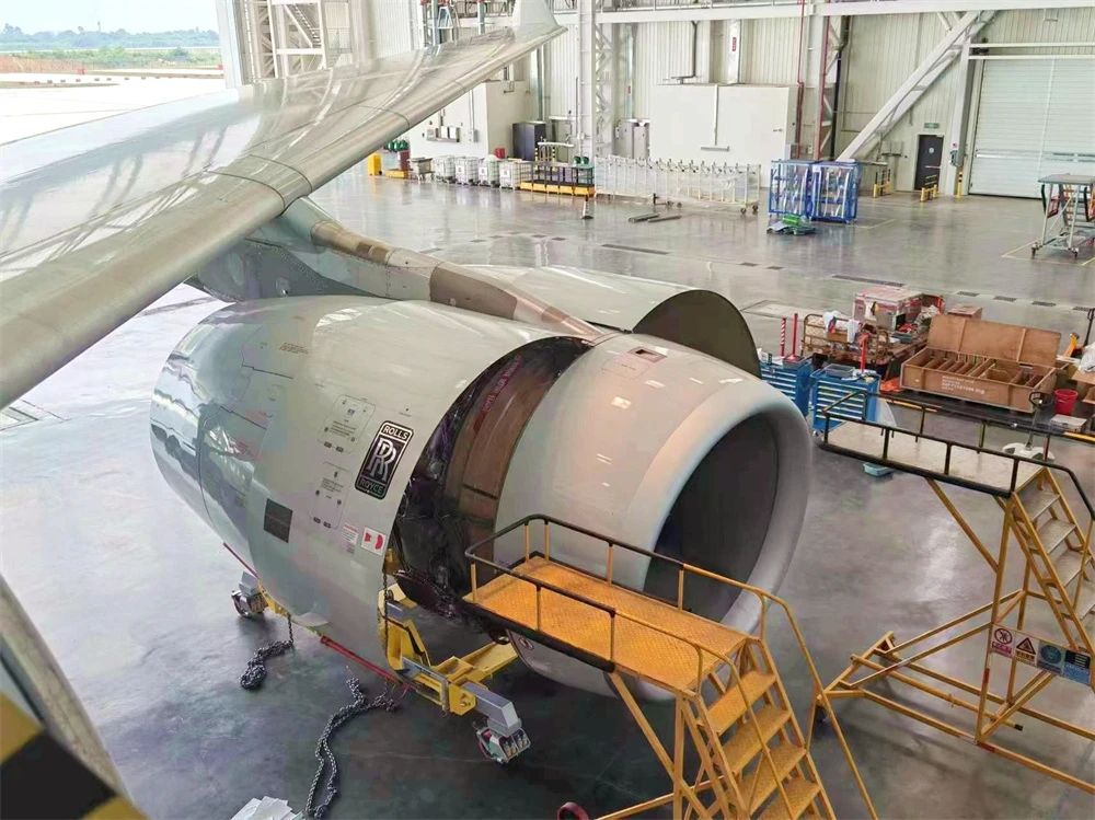 HAECO shines in teamwork and on-wing engine inspections